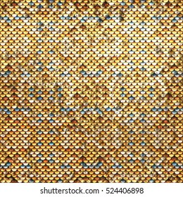 Seamless Sequins Texture Background Colorful Luxury Stock Illustration ...