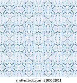 Seamless Texture Blue Patterns On Light Stock Illustration 2180652811 ...