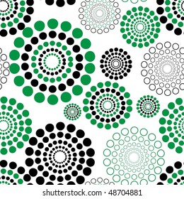 Seamless Texture Circles Stock Illustration 48704881 | Shutterstock