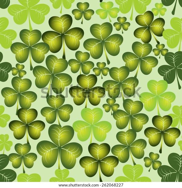 Seamless Texture Clover Stock Illustration 262068227