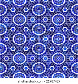 Seamless Texture Eastern Style Shapes Stock Illustration 21987427 ...