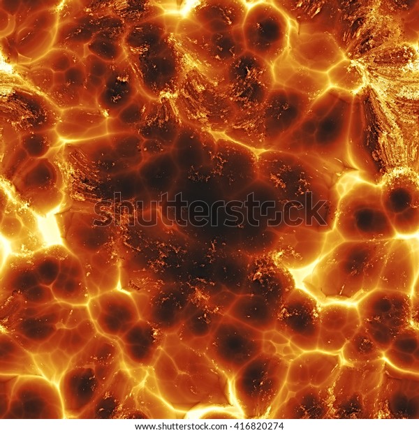 Seamless Texture Fire Flame Background Surface Stock Illustration 416820274
