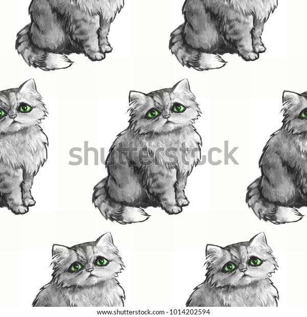 Seamless Texture Repeating Background Tile Pattern Stock Illustration ...