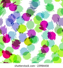 Seamless Texture Transparent Colored Spots Stock Illustration 23984458 ...