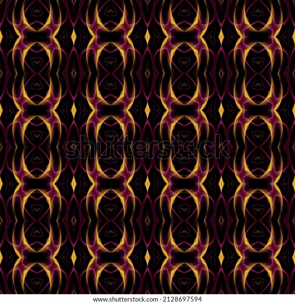 Seamless Texture Yellow Burgundy Patterns On Stock Illustration ...