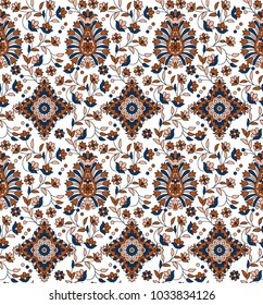 Seamless Traditional Pattern Stok İllüstrasyon 1033834126 | Shutterstock