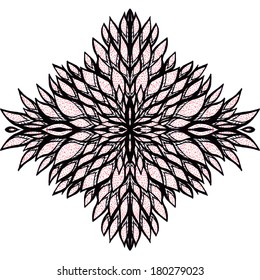 Seamless Unique Abstract Pattern Made Unique Stock Illustration ...