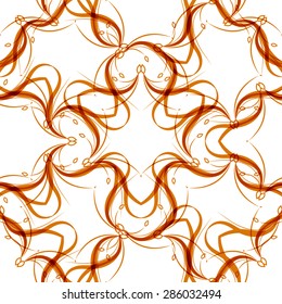 Seamless Vector Swirl Pattern Modern Texture Stock Illustration ...