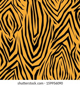 Seamless Zebra Skin Pattern Stock Illustration 159956090 | Shutterstock