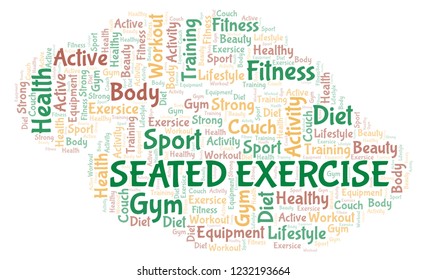 Seated Exercise Word Cloud Stock Illustration 1232193664 | Shutterstock