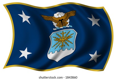 Secaf Flag Waving Wind Clipping Path Stock Illustration 1843860 ...