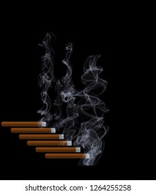 Second Hand Smoke Topic This Illustration Stock Illustration 1264255258 ...