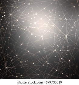 Secret Information Technology 3d Background Digital Stock Illustration ...