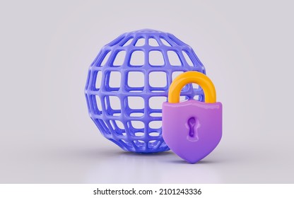 29,486 Globe Lock Images, Stock Photos & Vectors | Shutterstock