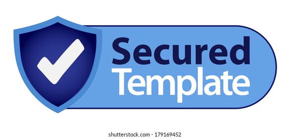 Secure Label: vector de stock (libre de regalías) 177059351 | Shutterstock