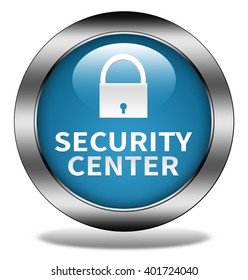 Security Center Button Isolated Stock Illustration 401724040 | Shutterstock