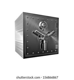 Security Metal Safe Empty Space Inside Stock Illustration 156866867 ...