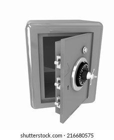 Security Metal Safe Empty Space Inside Stock Illustration 216680575