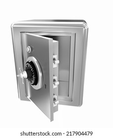 Security Metal Safe Empty Space Inside Stock Illustration 216680575