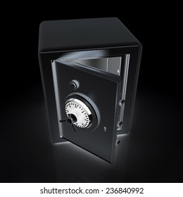 Security Metal Safe Empty Space Inside Stock Illustration 236840992 ...