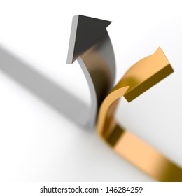 Separation Arrows Concept Stock Illustration 146284259 | Shutterstock