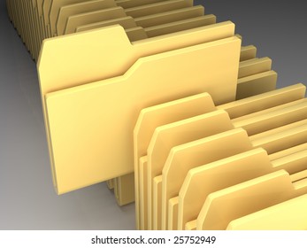Sequence Files Catalog Folders Stock Illustration 25752949 | Shutterstock