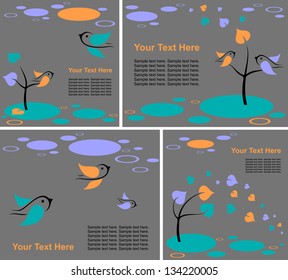 Set Backgrounds Raster Copy Stock Illustration 134220005 | Shutterstock