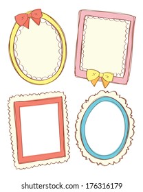 Set Cute Frame Stock Illustration 176316179 | Shutterstock