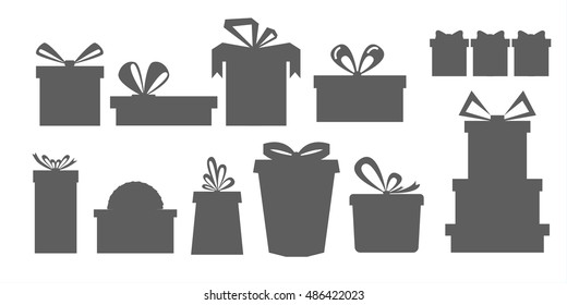 59,512 Gift boxes silhouette Images, Stock Photos & Vectors | Shutterstock