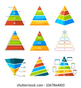 225 Pyramid chart different colors Images, Stock Photos & Vectors ...