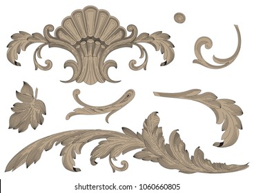 2,834 imágenes de Baroque shell - Imágenes, fotos y vectores de stock ...
