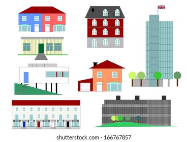 248 Semi detached house Stock Illustrations, Images & Vectors ...