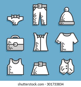 Set Icons Dress Code Stock Illustration 301733834 | Shutterstock