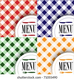 Set Menu Card Designs Stock Illustration 71055490 | Shutterstock
