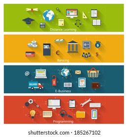 3,533 E learning ui designs Images, Stock Photos & Vectors | Shutterstock