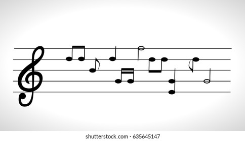 147 Five line notation Images, Stock Photos & Vectors | Shutterstock