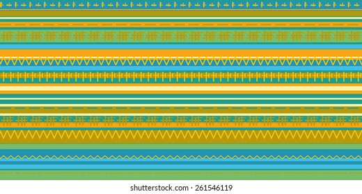 Set Seamless Geometric Striped Patterns Design Stock Illustration ...