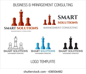 Set Smart Solutions Logo Template Business Stock Illustration 438506482 ...