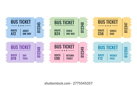 Free Bus Ticket Templates & Editable Designs | Pikwizard
