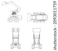 13+ Thousand Excavator Top View Royalty-Free Images, Stock Photos ...