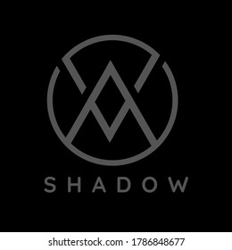 Shadow Logo Design Logo Design Stock Illustration 1786848677 | Shutterstock