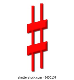 Sharp Symbol Stock Illustration 3430139 | Shutterstock