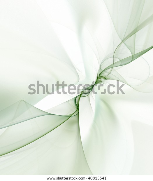Sheer Green Flowing Textures Effect Against Stock Illustration 40815541 ...