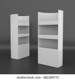 Shelf Display 3d Rendering Stock Illustration 482184772 | Shutterstock