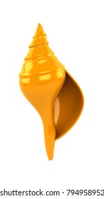 Shell Sculpture 3d Rendering Stock Illustration 794958952 | Shutterstock