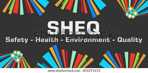 Sheq Dark Colorful Elements Stock Illustration 603291653 | Shutterstock
