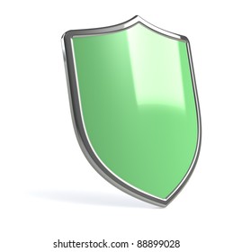 Shield Green Virus Protection Shield Stock Illustration 88899028 ...