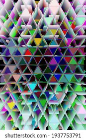 Shifted Checkered Grid Pattern Background Neon Stock Illustration ...