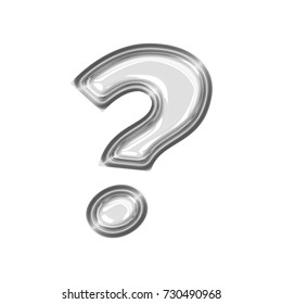 Shining Chrome Question Mark Sign Symbol 스톡 일러스트 730490968 | Shutterstock