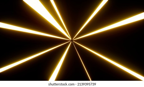 Shining Yellow Light Rays Overlay Background Stock Illustration ...